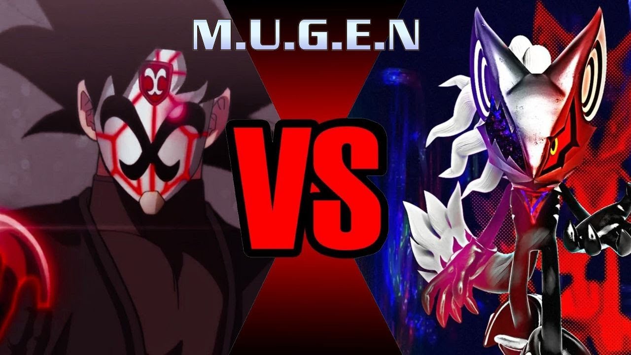 mugen jus showdown (crimson masked saiyan vs infinite) - YouTube