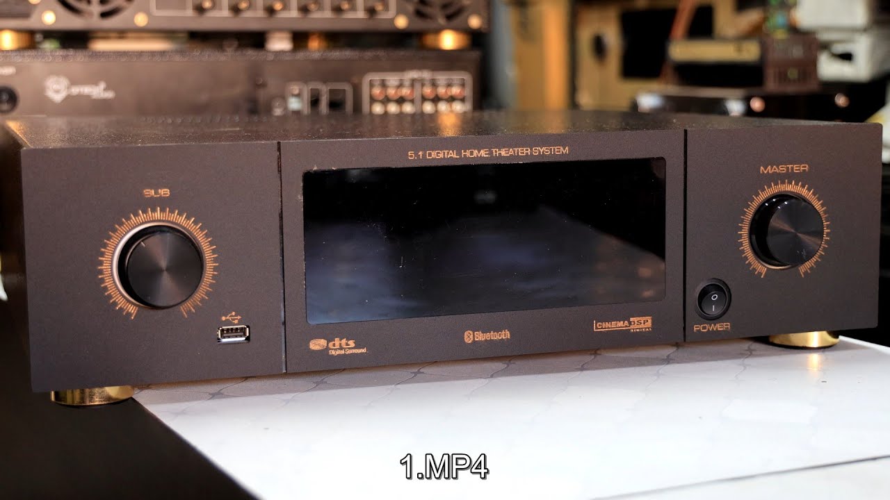 5.2 Dolby Amplifier With Remote Kit And FT003 Decoder | Optical ...