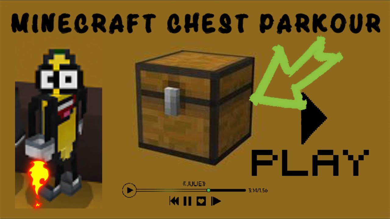 Minecraft Chest Parkour - YouTube