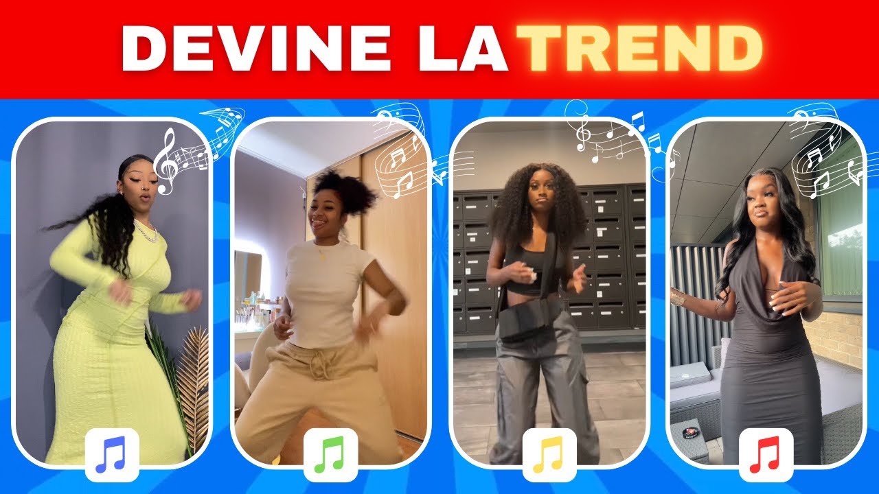 Devine la trend 🤔🕺💃🏽#6 (quiz trend tiktok) #viral #trending - YouTube