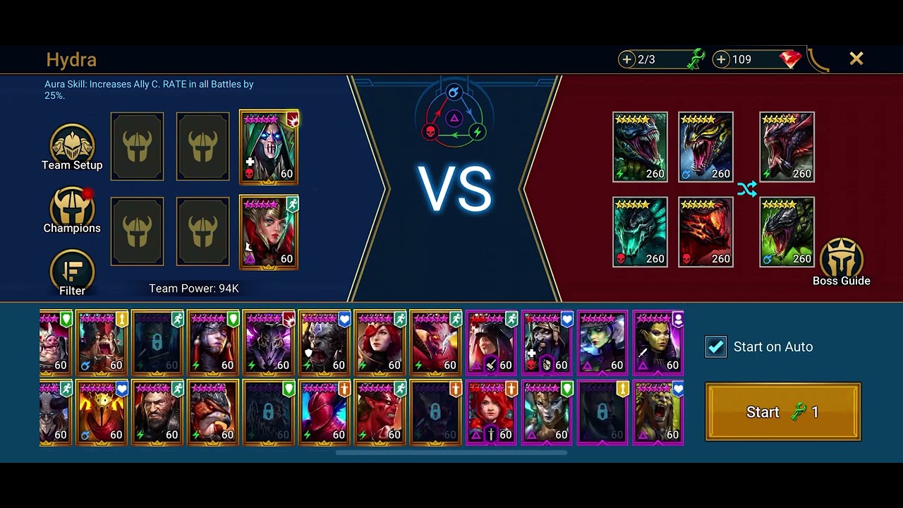 Raid Hydra Clan Boss - YouTube