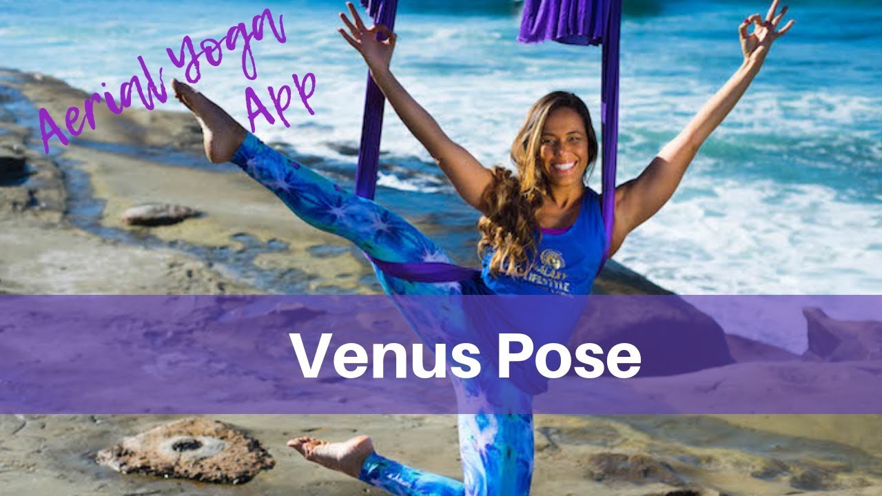 Aerial Yoga Beginner Pose: Venus - YouTube