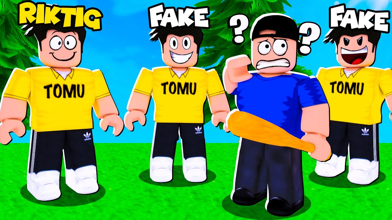 Kan Dom Hitta Den RIKTIGA TOMU? (Riktigt roligt spel) Undercover ...