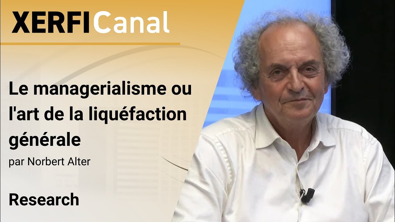 Le managerialisme ou l'art de la liquéfaction générale [Norbert Alter ...