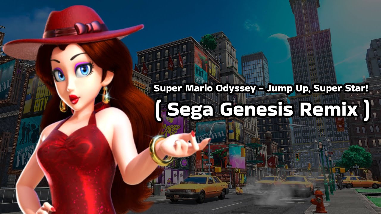 Super Mario Odyssey - Jump Up, Super Star! ( Sega Genesis Remix ) - YouTube
