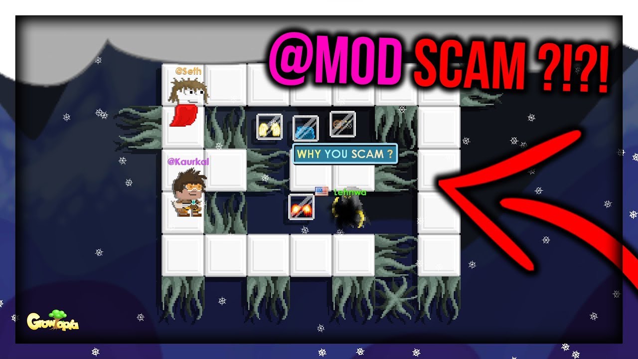 @SETH & @MODS SCAM ?!?! ARTI NAMA LEHNWA ! #QNA - Growtopia Indonesia - YouTube