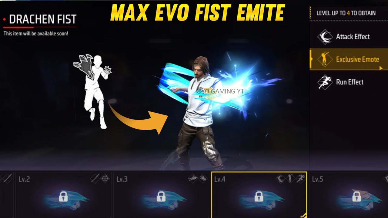 new evo fist skin free fire | free fire new event | FF new event - YouTube