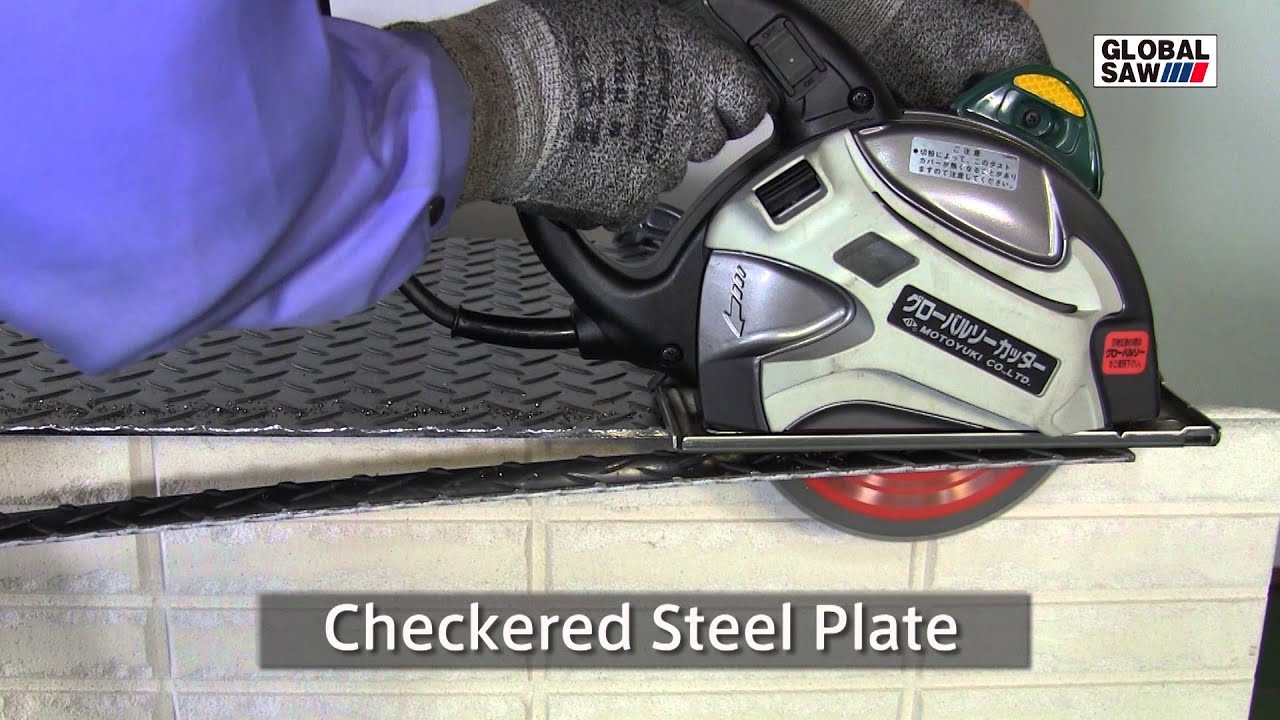 Motoyuki "Global Saw"Cermet Tipped Circular Saw Blade for cutting steel ...