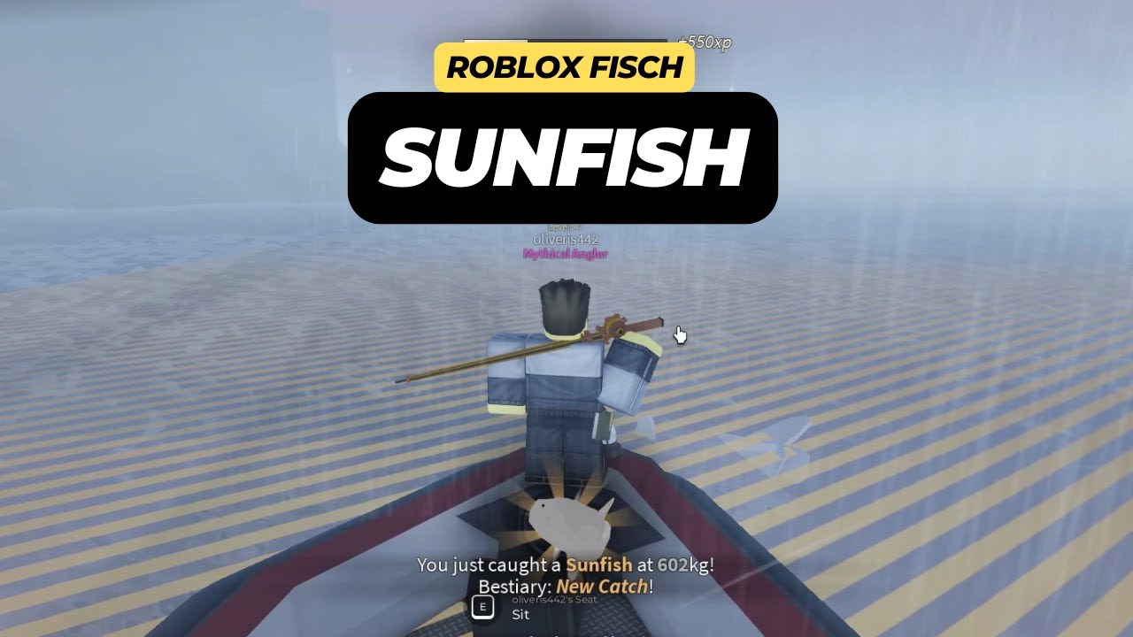 How to Get Sunfish in Roblox Fisch - YouTube