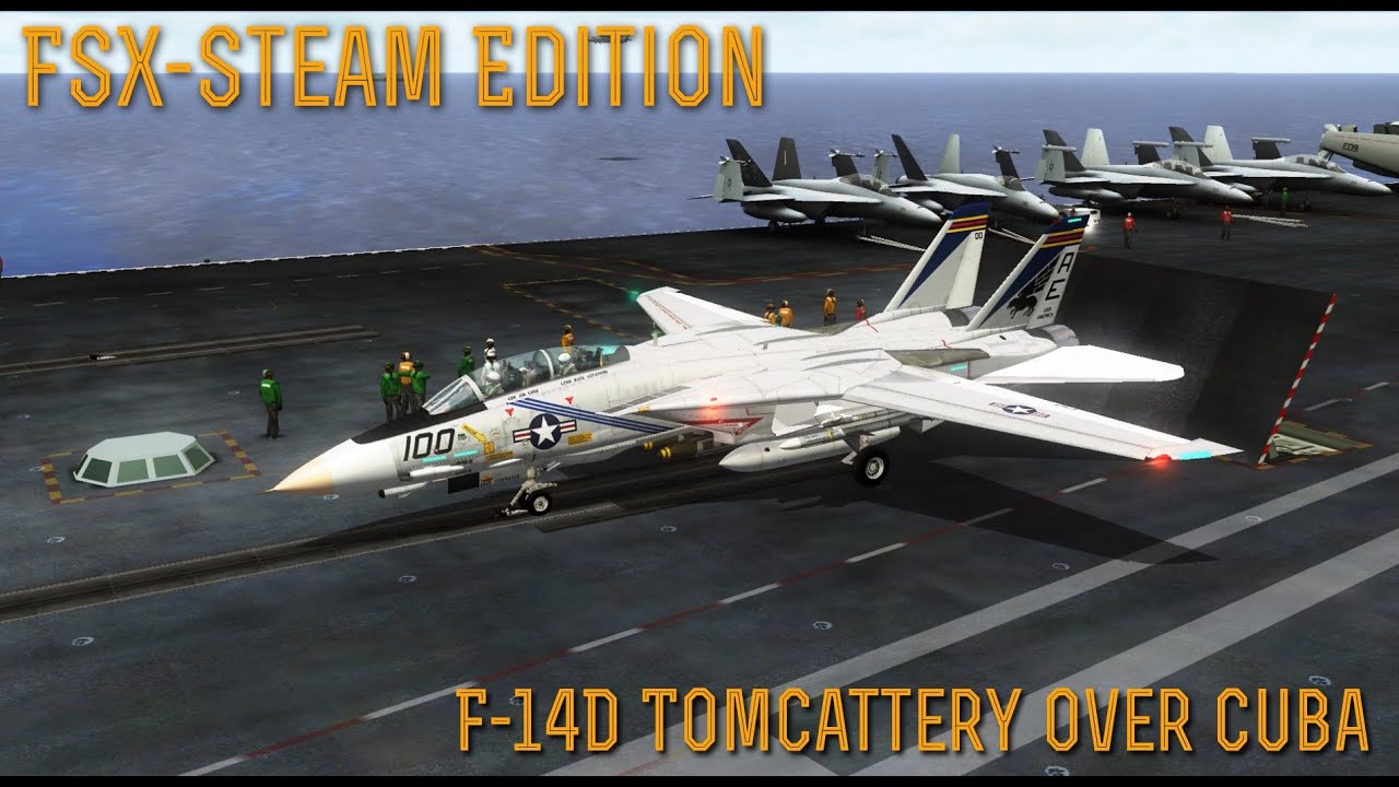 [FSX SE] Special: F-14D Tomcattery Over Cuba - YouTube