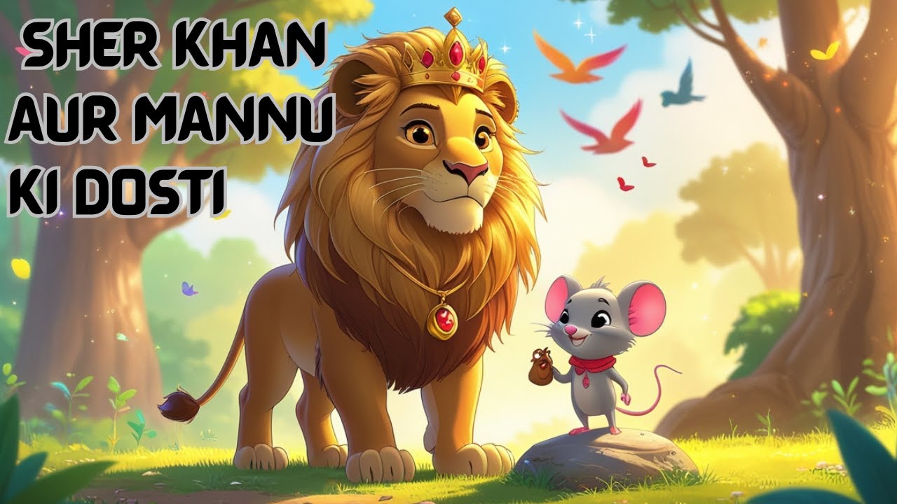 Sher Khan & Mannu — From Pride to Friendship! 🦁🐭 ️#viral #youtubeshorts ...