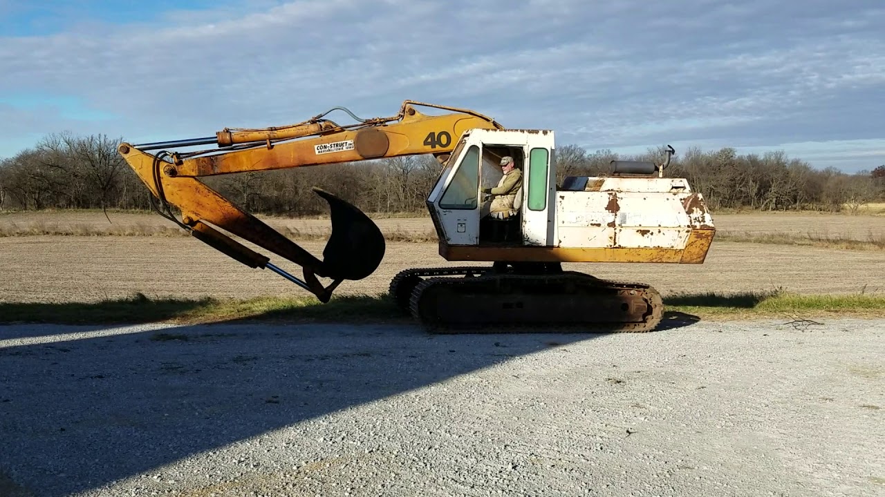 Case/Drott 40D Excavator - YouTube