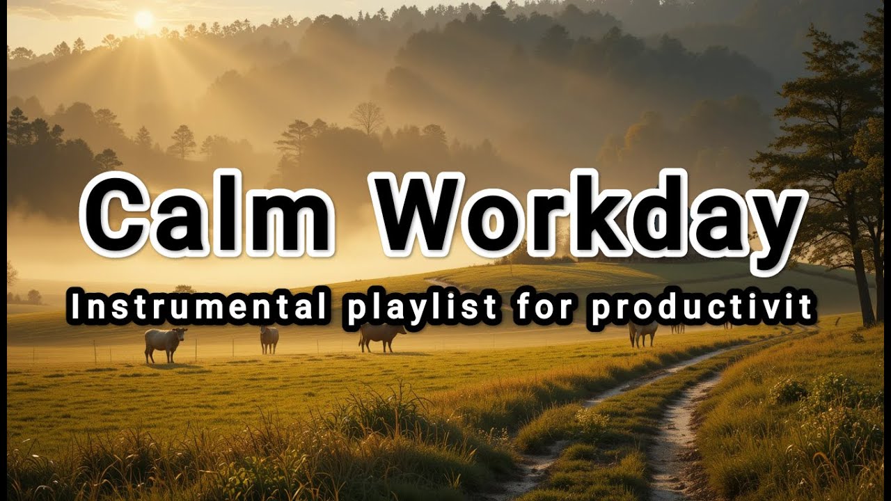 Calm Workday Instrumental Playlist for Productivity - YouTube