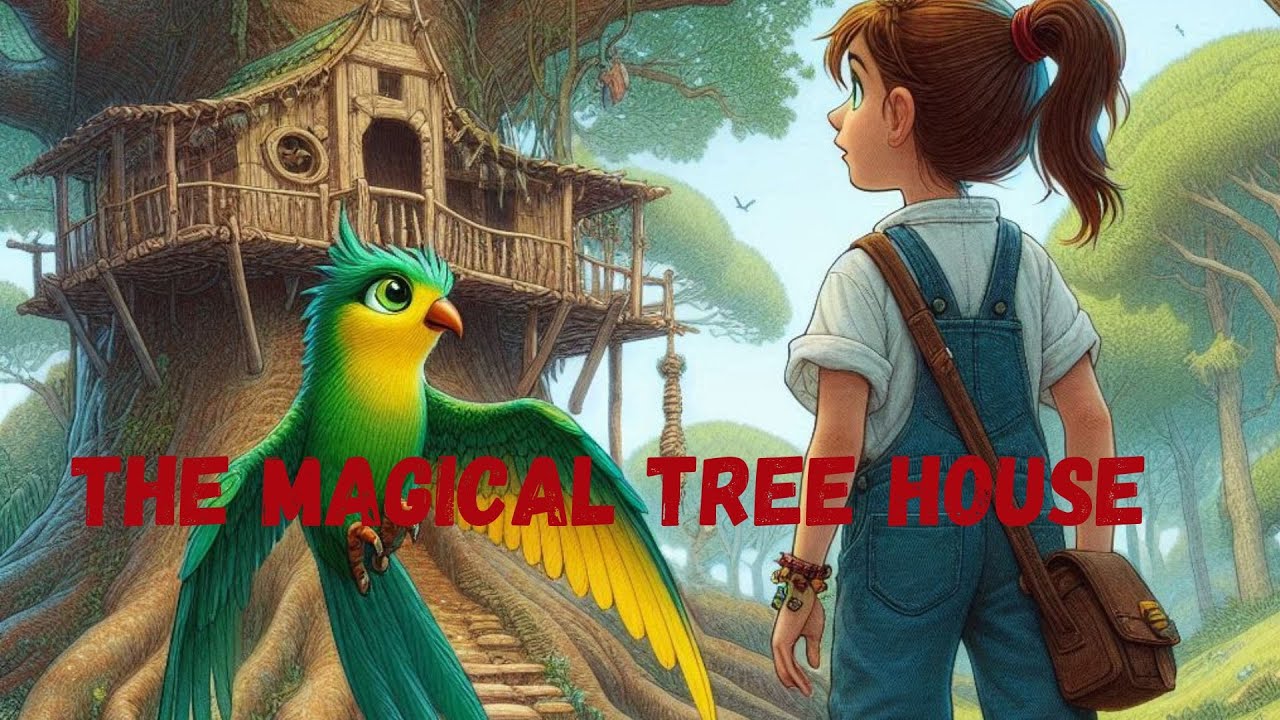 THE MAGICAL TREE HOUSE/STORY FOR KIDS/LEARN ENGLISH THROUGH ANIMATED ...