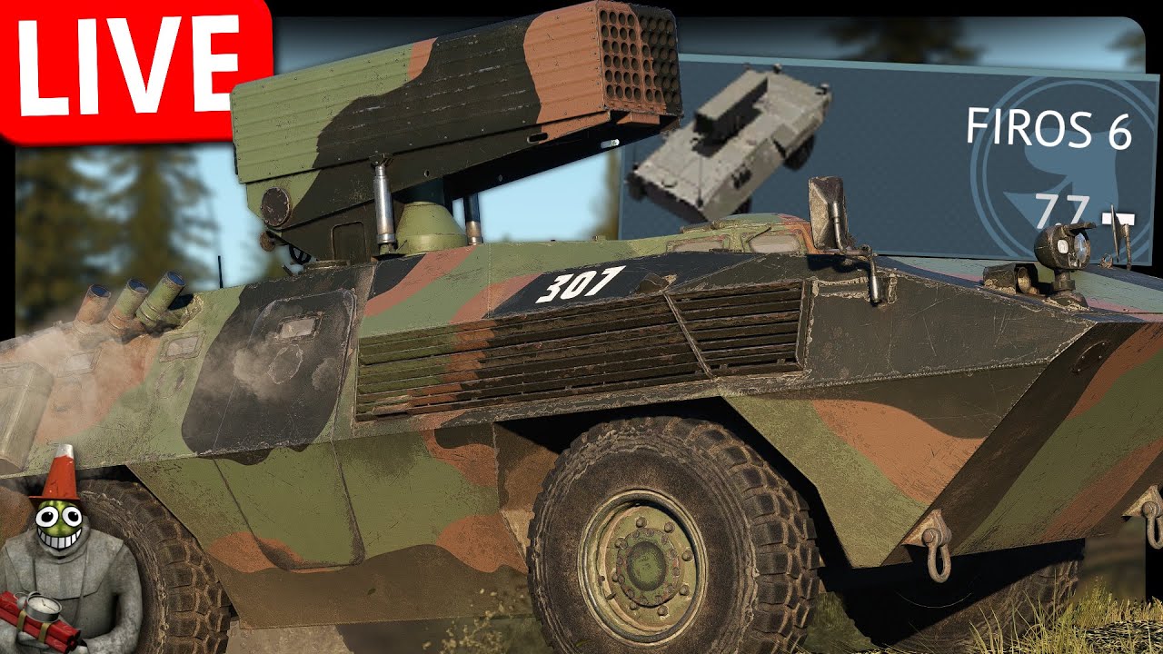 🔴 FIROS 6 NEW EVENT VEHICLE (MLRS gaming) (War Thunder) - YouTube