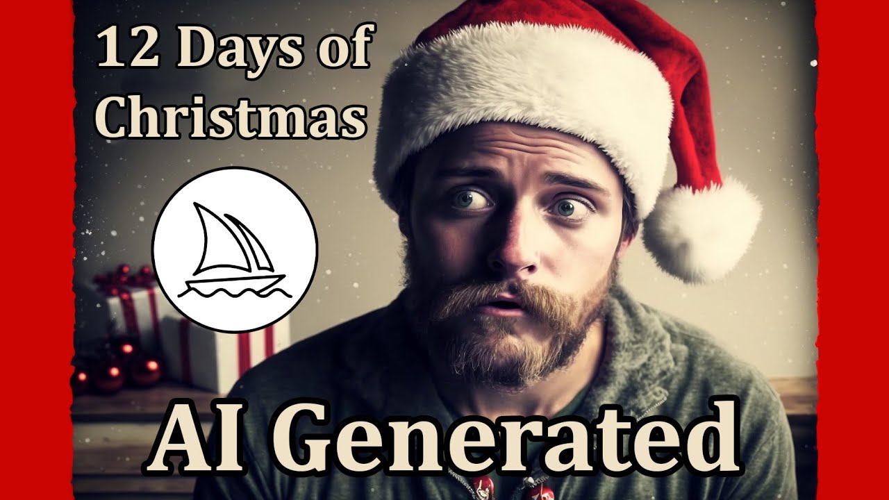 12 Days of Christmas, but every line is an AI-generated image - YouTube