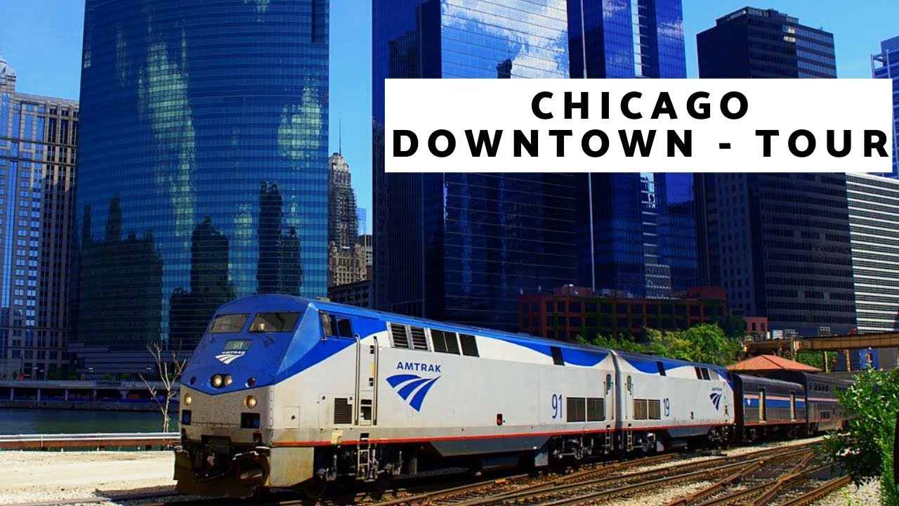 Driving Downtown - Chicago Vlog - Illinois, USA - 2000 footage - YouTube