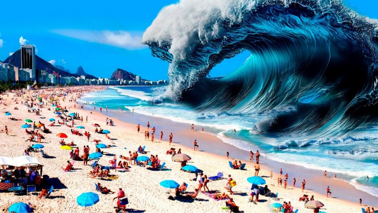 A ÚNICA FORMA DE SOBREVIVER A UM TSUNAMI NO BRASIL - YouTube