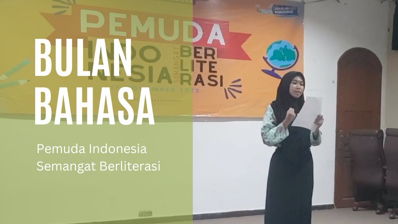 Memperingati Bulan Bahasa SMA Yuppentek 1, 2022 - YouTube