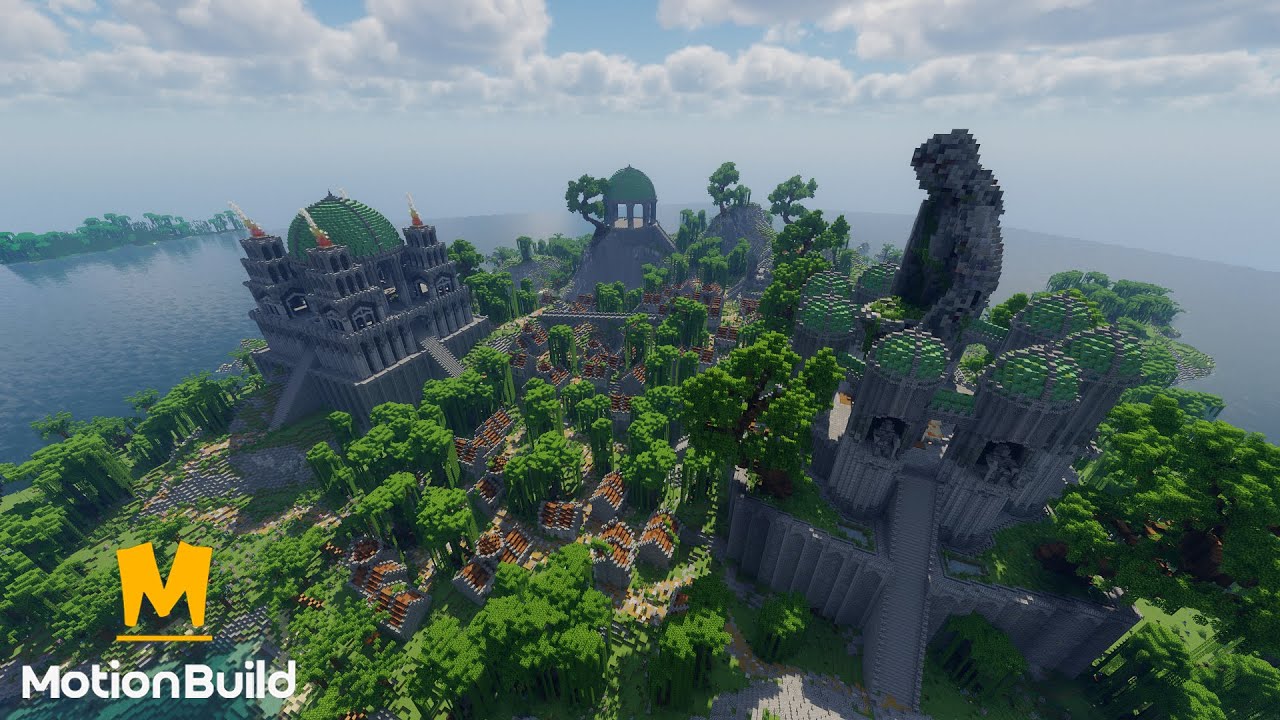 [50 Hours Minecraft Timelapse] Mayan Civilization (4K/60fps) - YouTube