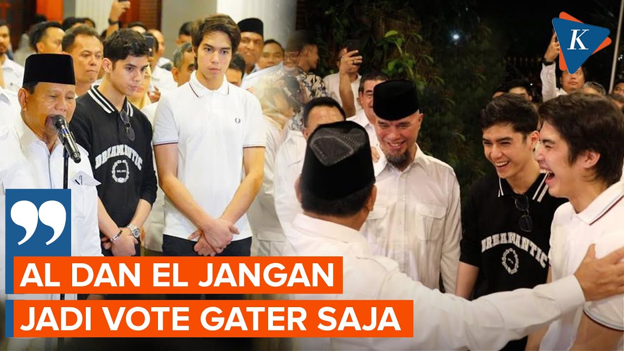 Al dan El Gabung Gerindra, Strategi Prabowo? - YouTube