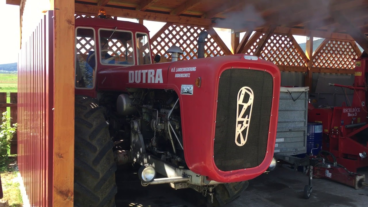 Dutra D4K-B start - YouTube