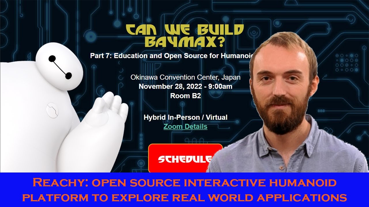 [CWBB2022] Reachy: open source interactive humanoid platform to explore ...