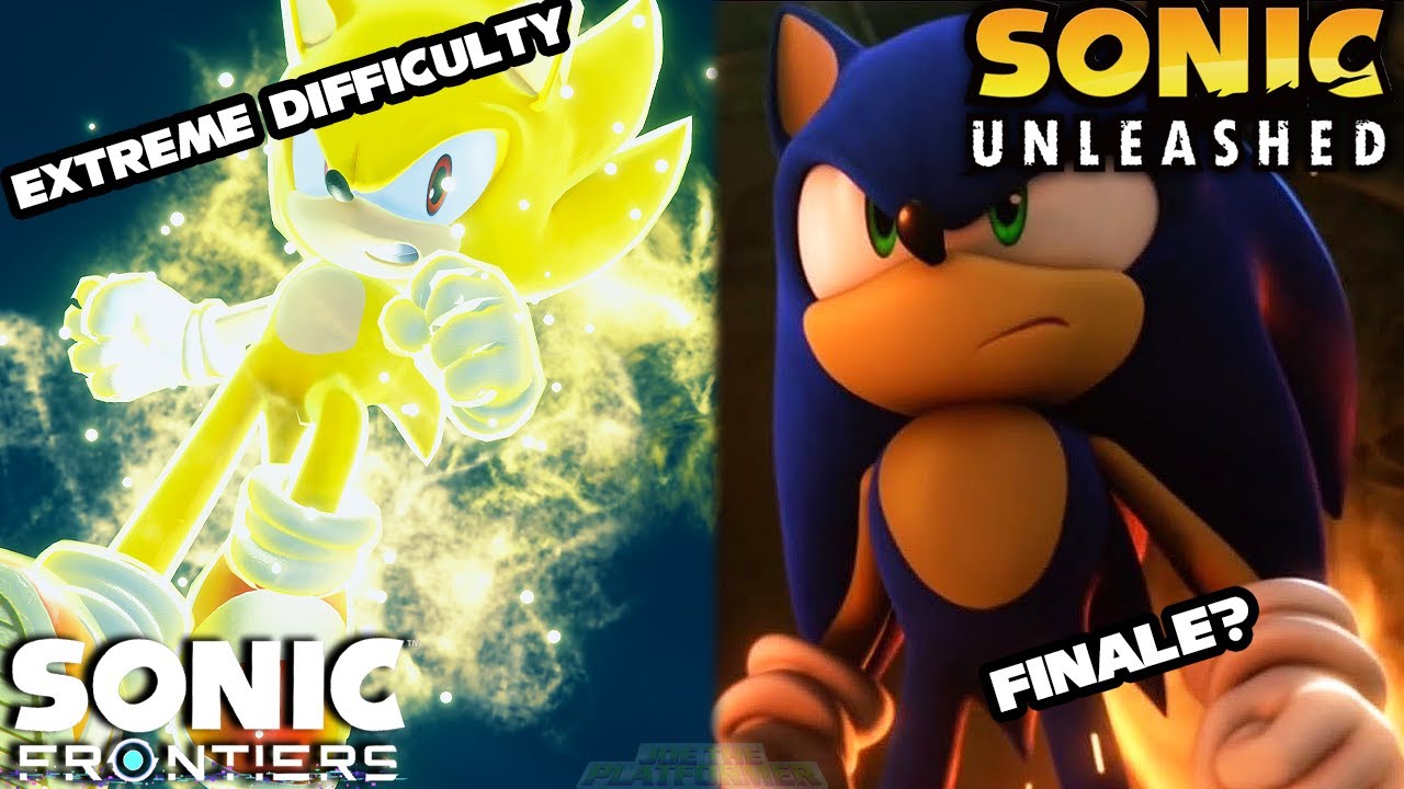 BEATING EXTREME FRONTIERS + UNLEASHED FINALE? Sonic Frontiers DLC ...