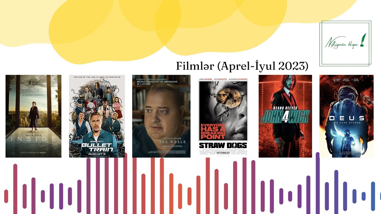 Filmlər - Aprel-İyul 2023 - YouTube