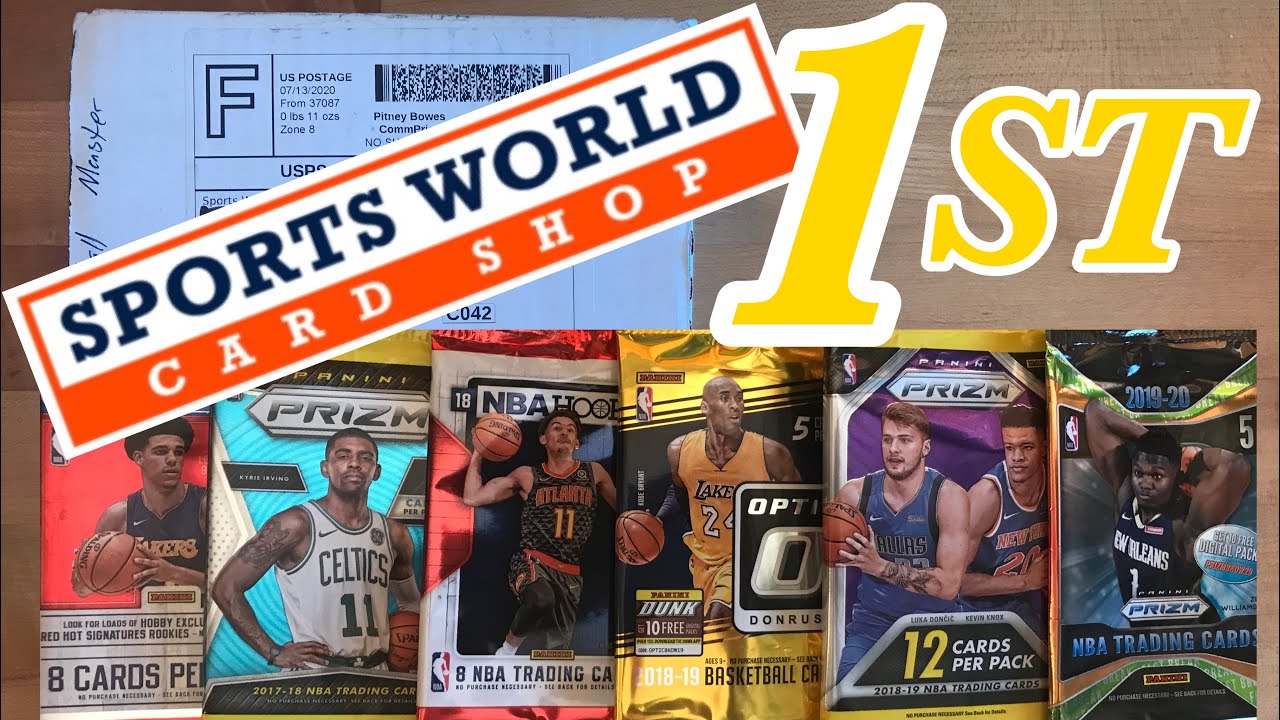 CHANNEL 1ST!! Sports World Card Shop MONSTER Basketball Subscription ...