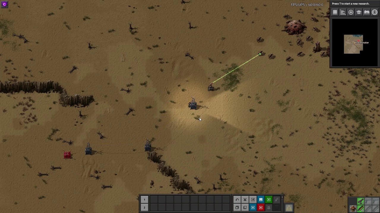 Factorio Mod Spotlight - Glowing Laser Beams - YouTube