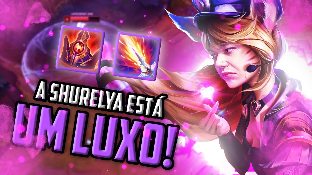 AHRI DE SHURELYA CONSEGUE CARREGAR JOGOS! | LEAGUE OF LEGENDS - YouTube