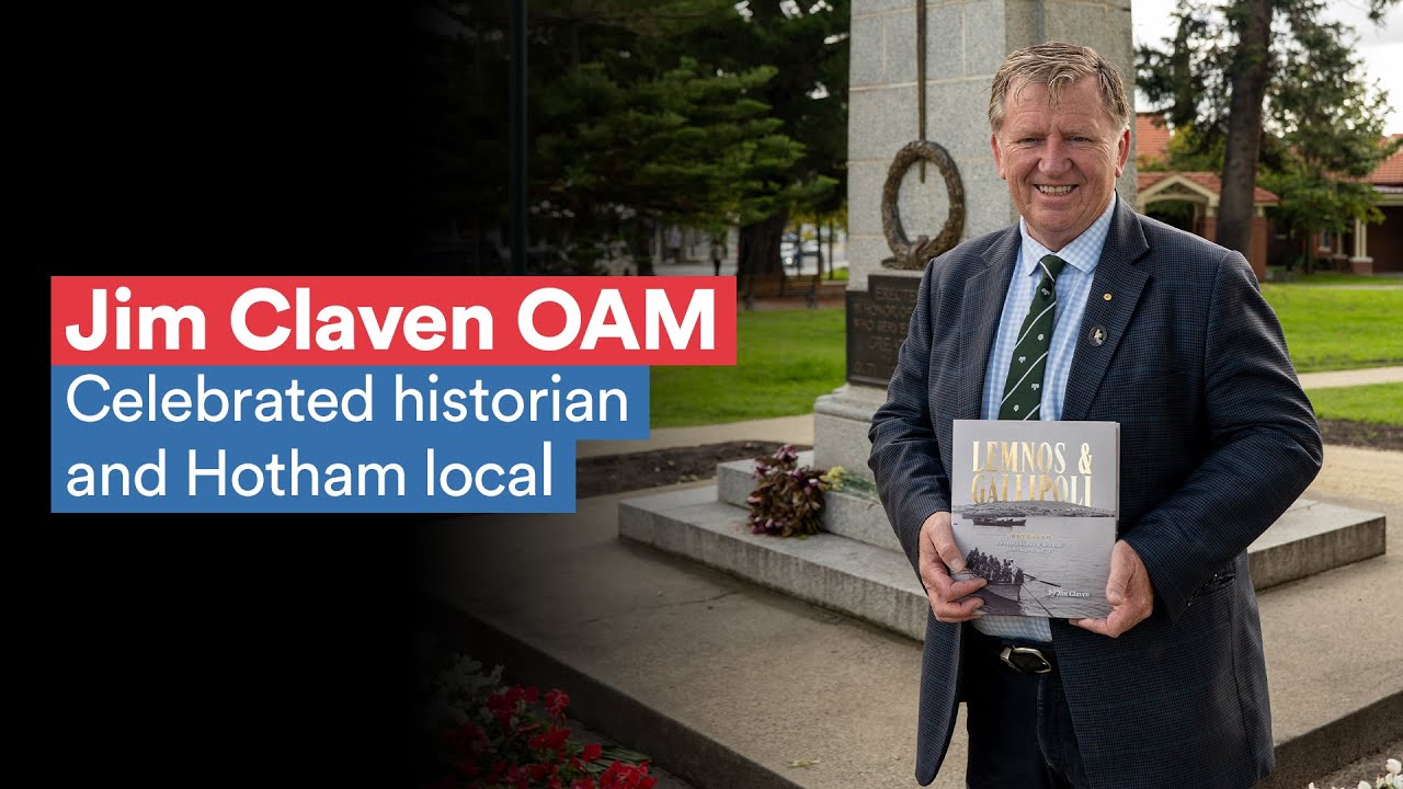 Jim Claven OAM - celebrated historian and Hotham local - YouTube