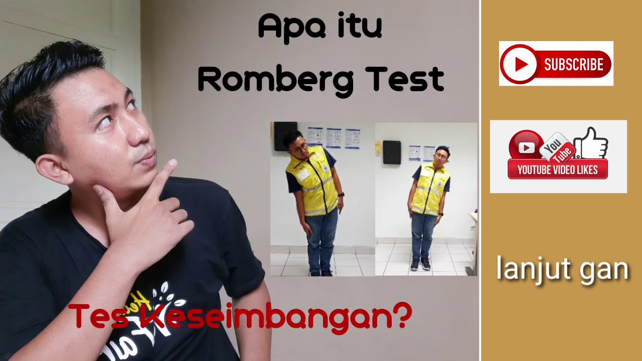 Apa itu Romberg Test? Tes keseimbangan sederhana #medicalexamination ...