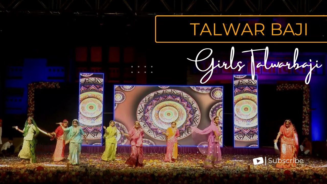 TALWAR BAJI|Annual day|2024 - YouTube