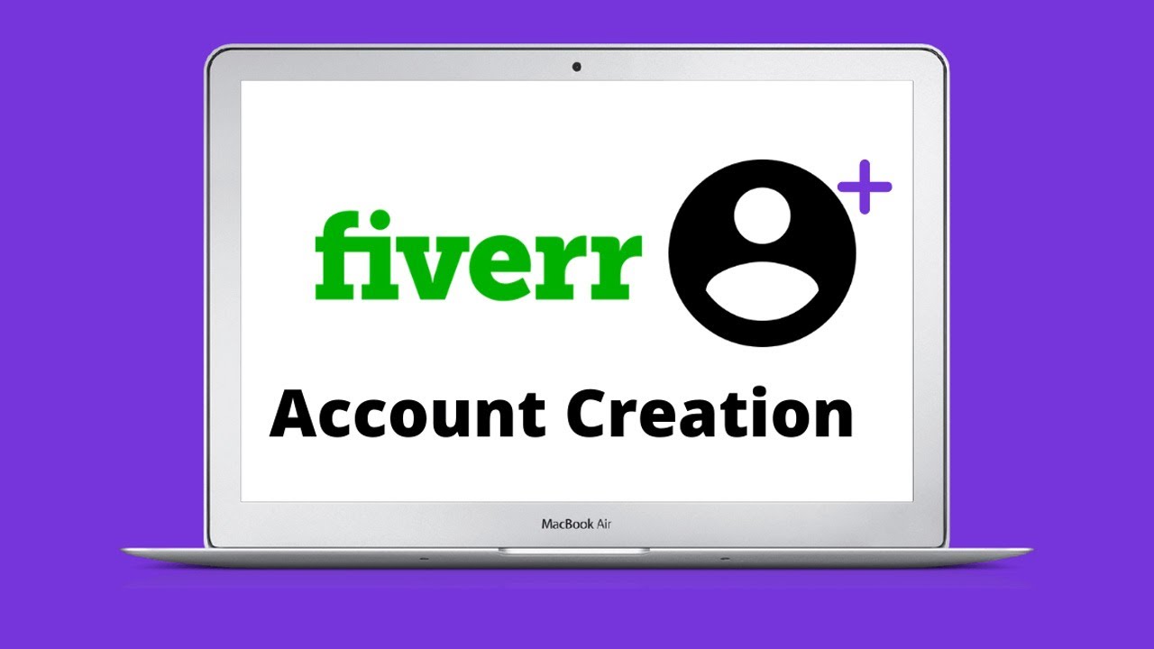 How To Create Fiver Account - YouTube