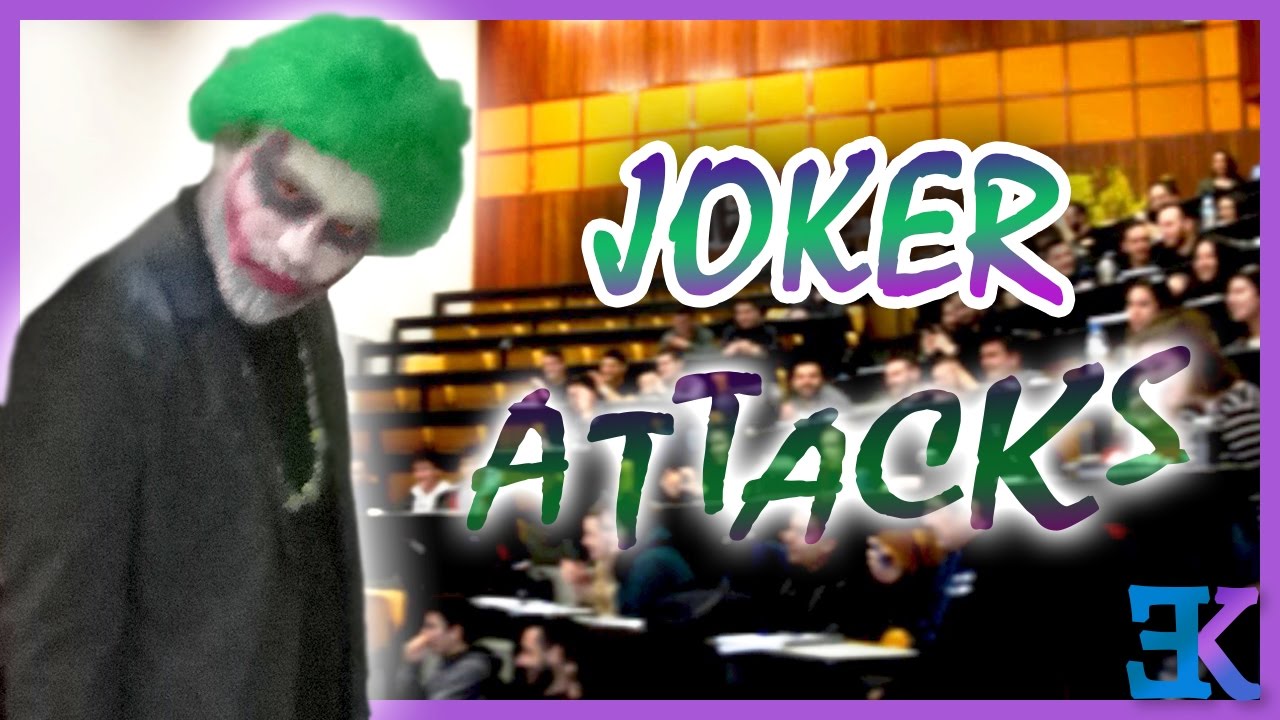 Ο Joker στο Μαθηματικό Ιωαννίνων: Class Prank - YouTube