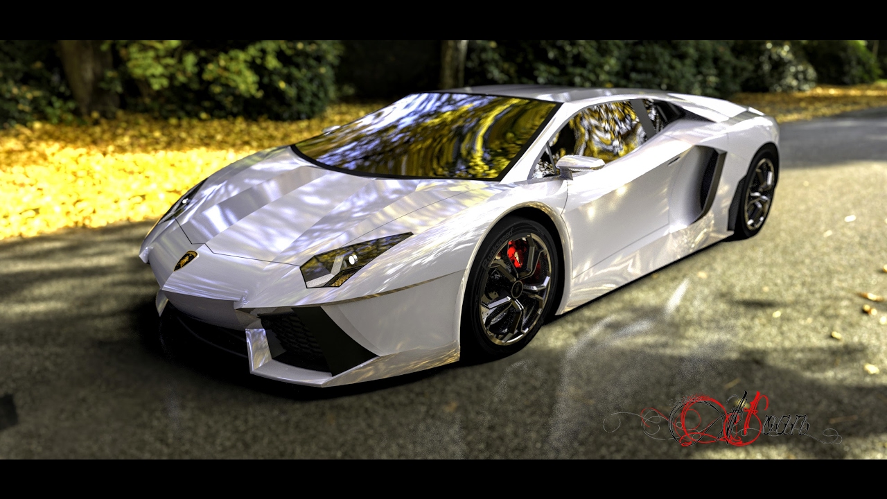 Lamborghini Avandator 3D Modeling in Solidworks Rendering in Visualize ...