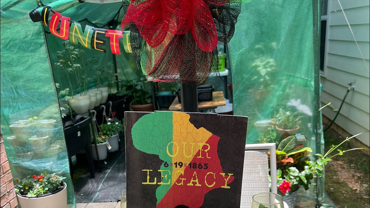 Juneteenth Decorating Ideas | Juneteenth Tablescape - YouTube