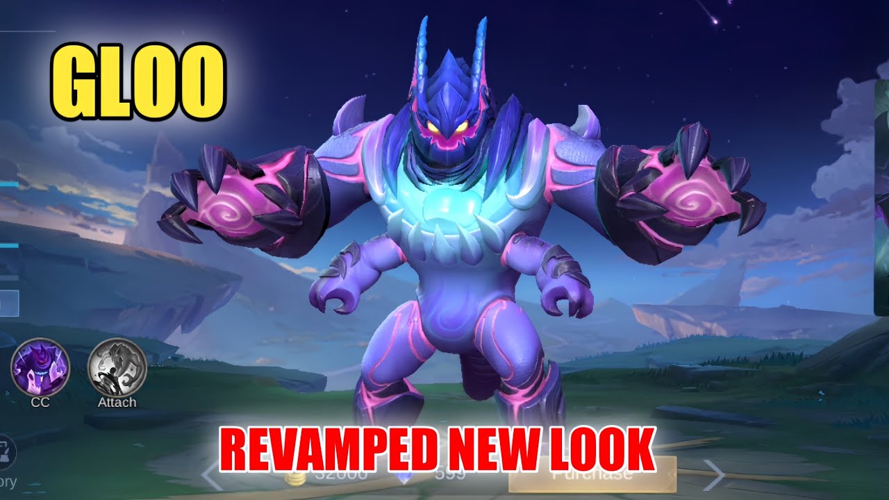 GLOO REVAMPED NEW LOOK & SKILL | GLOO NEW UPDATE 2025 | Mobile legend ...