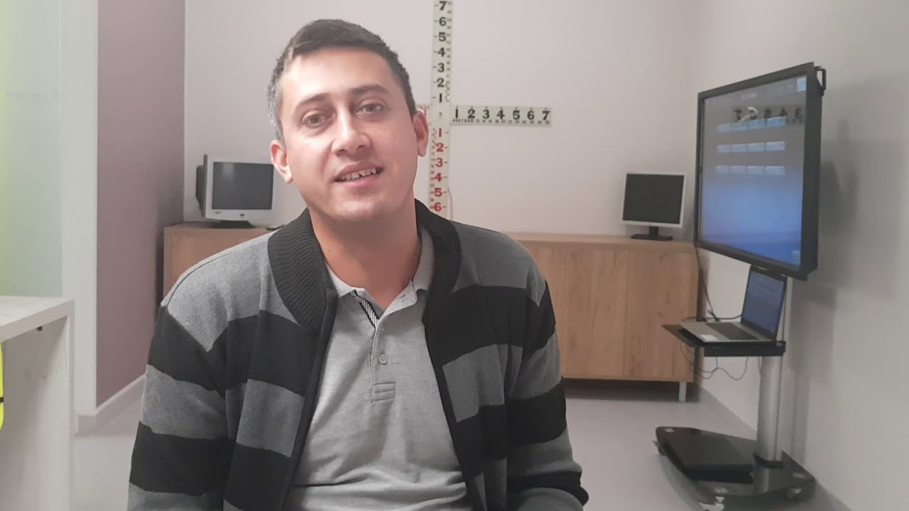 Pacient cu ambliopie din Vaslui - Un tata multumit de rezultatele ...