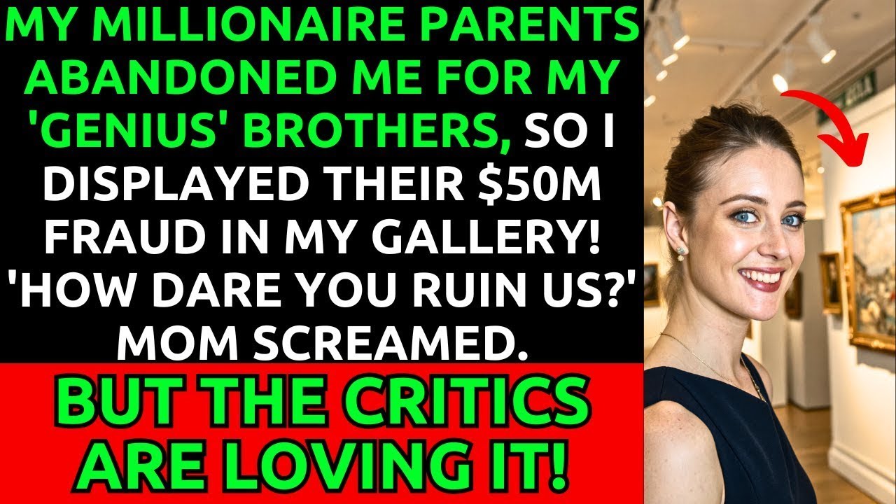 My Millionaire Parents Abandoned Me for My 'Genius' Brothers, So I ...