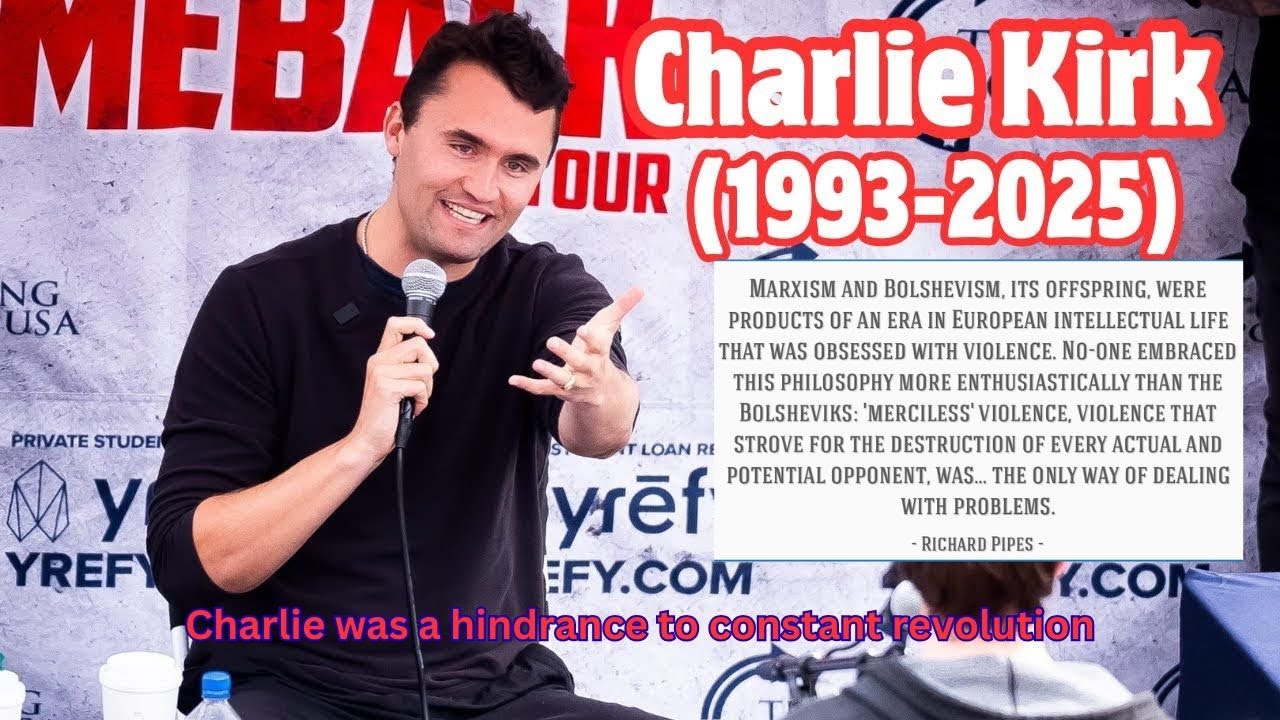 Stopping the leftist constant revolution leads to doing what they must ...