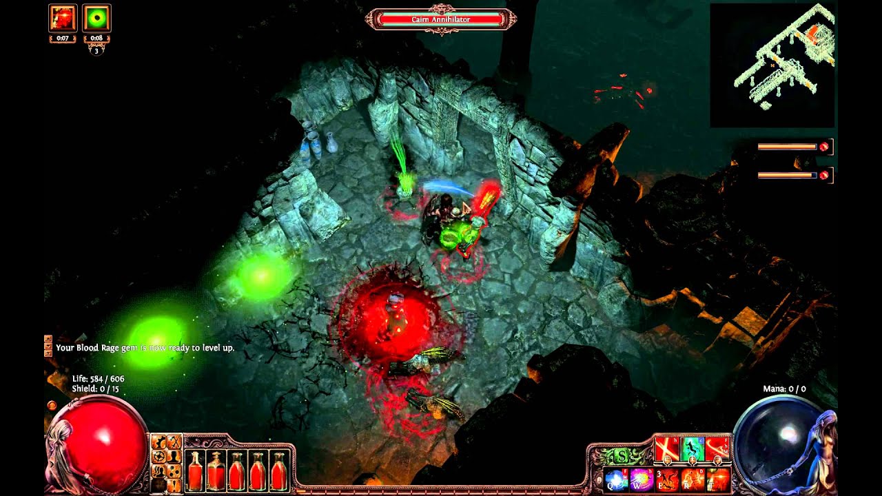 Path Of Exile 1080p - Blood Magic Shadow Build Part 7 - The Pyramid ...