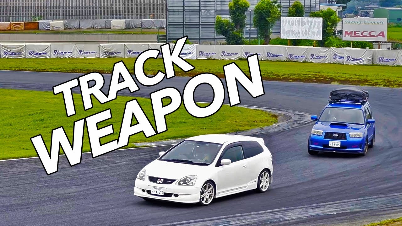 Track Day @ Tsukuba Circuit in the EP3 Civic Type R - YouTube