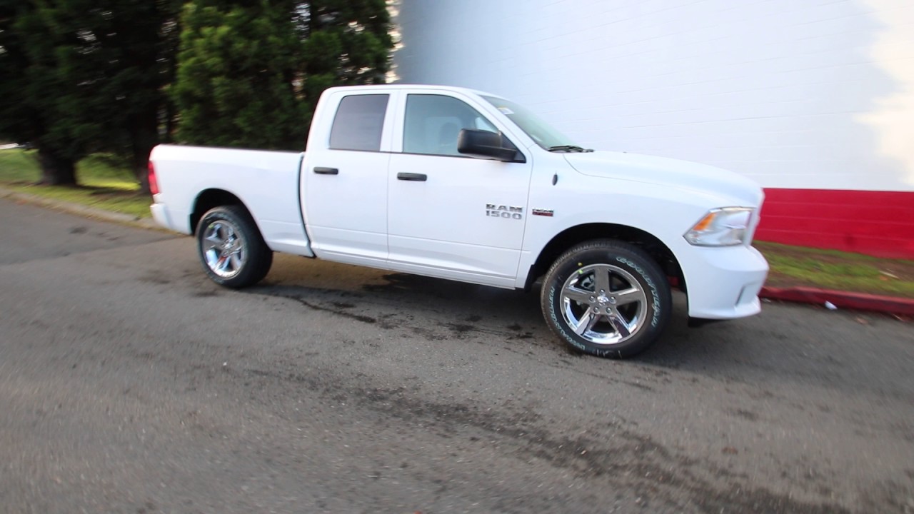 2017 Ram 1500 Express Quad Cab | White | HS619790 | Redmond | Seattle ...