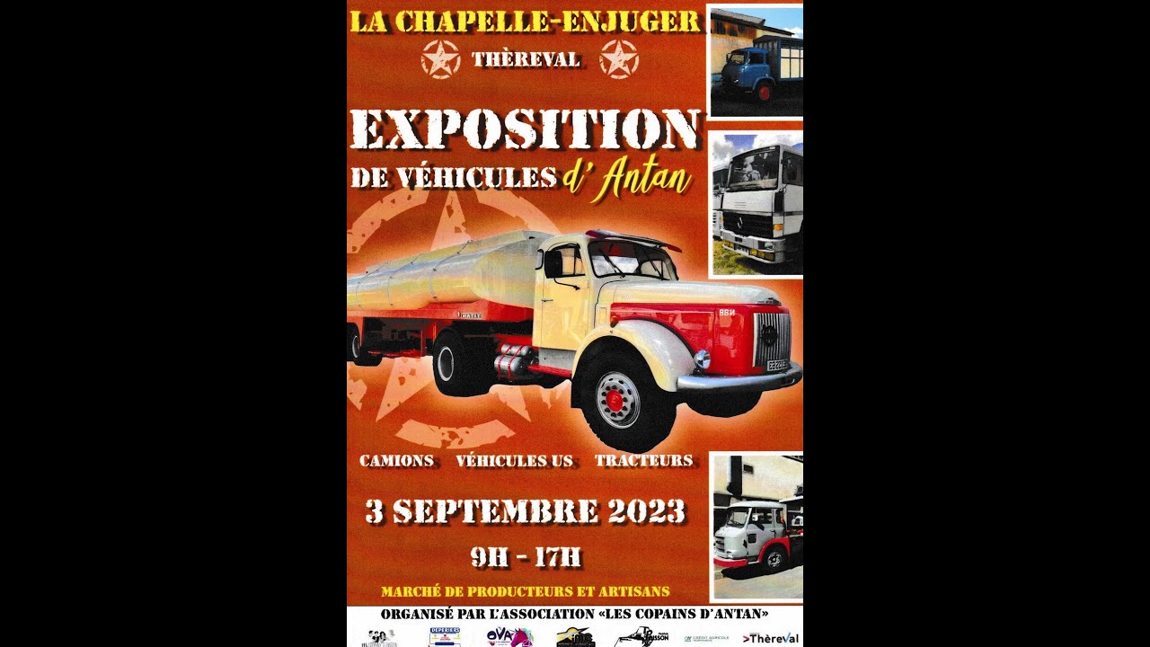 Exposition des véhicules d'antant - YouTube