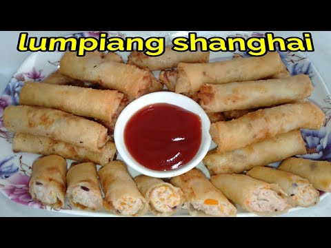 EASY LUMPIA SHANGHAI RECIPE - YouTube