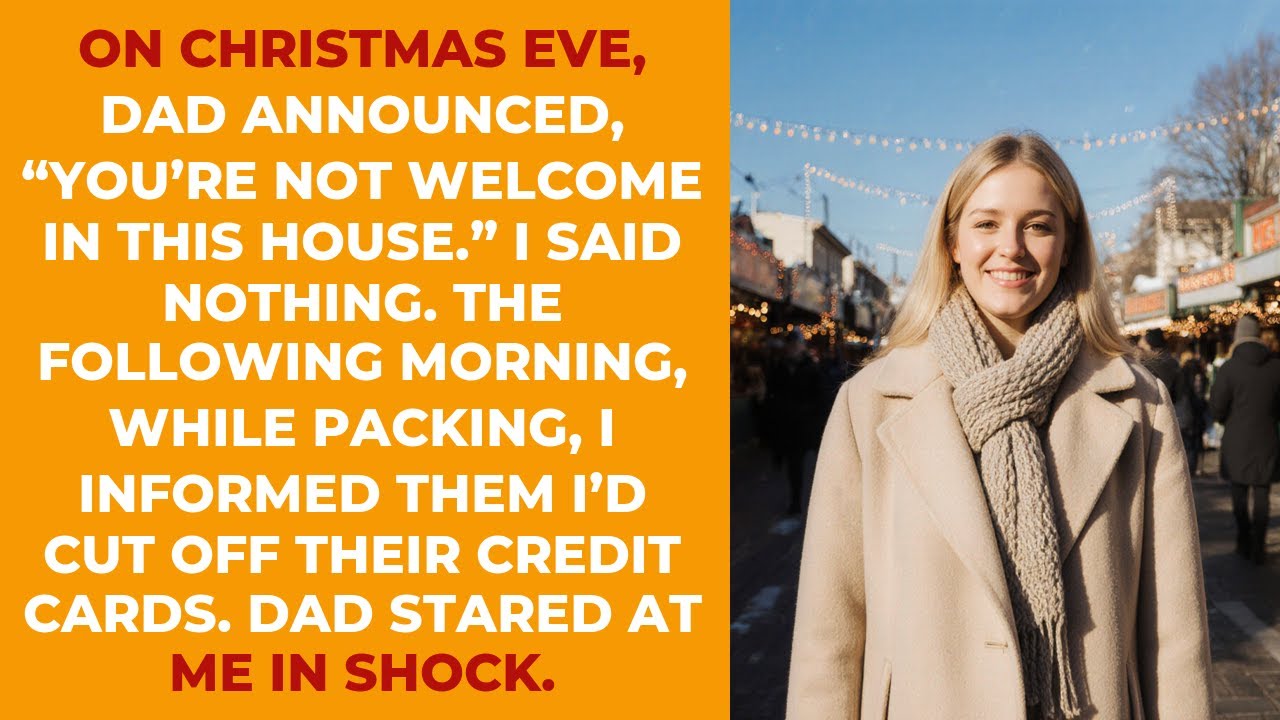 On Christmas Eve, Dad Announced, “You’re Not Welcome In This House.” I ...