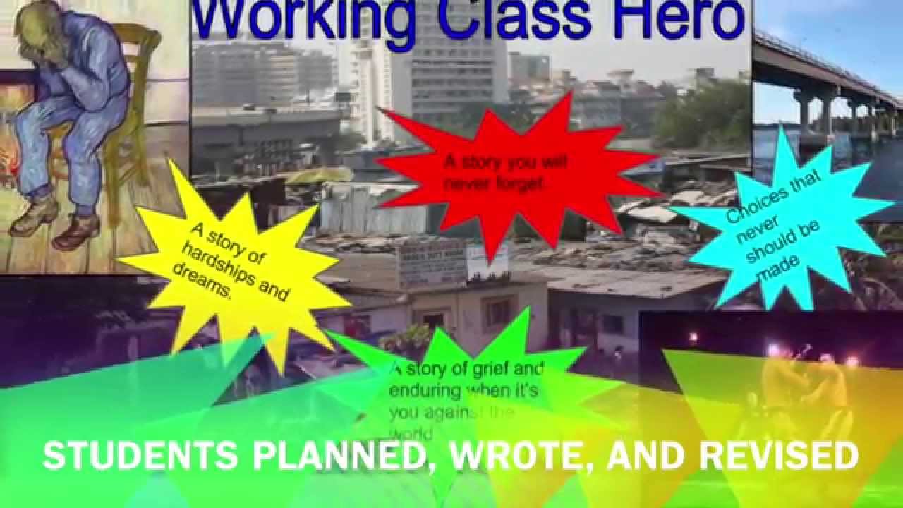 7th Grade Creative Writing Project - YouTube